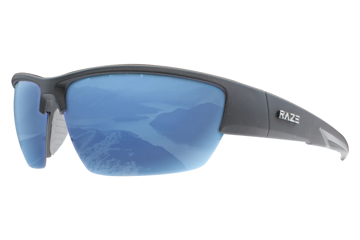 Raze Eyewear - Checkmate 34141 - Black Blue Smoke Polarized - currentl ...