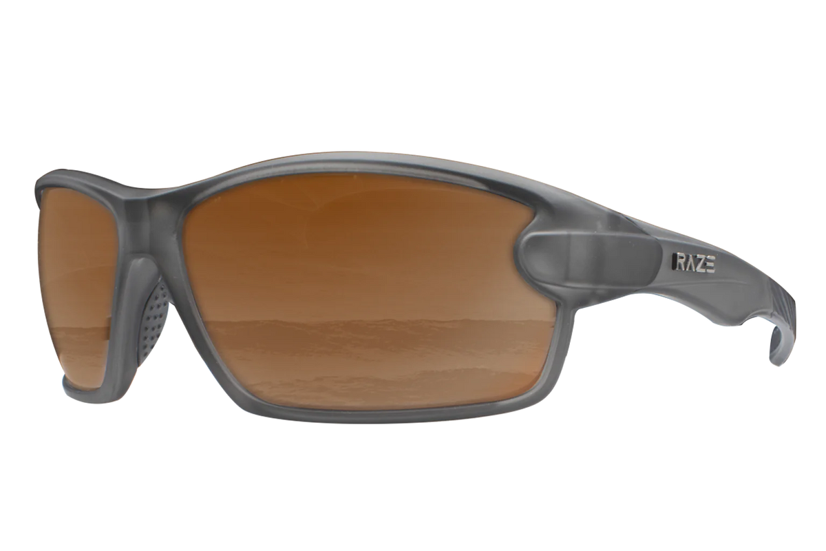Raze Eyewear - J-Frame 20231 - Crystal Gray Polarized - currently back ...