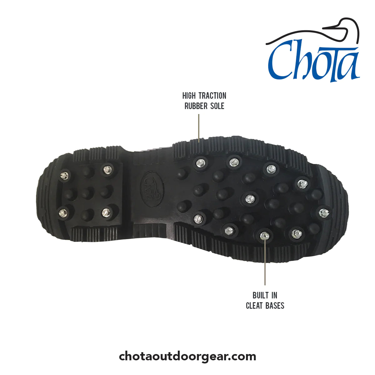 Chota West Prong Boots with Cleatable Rubber Soles Boot – Ice Strong ...